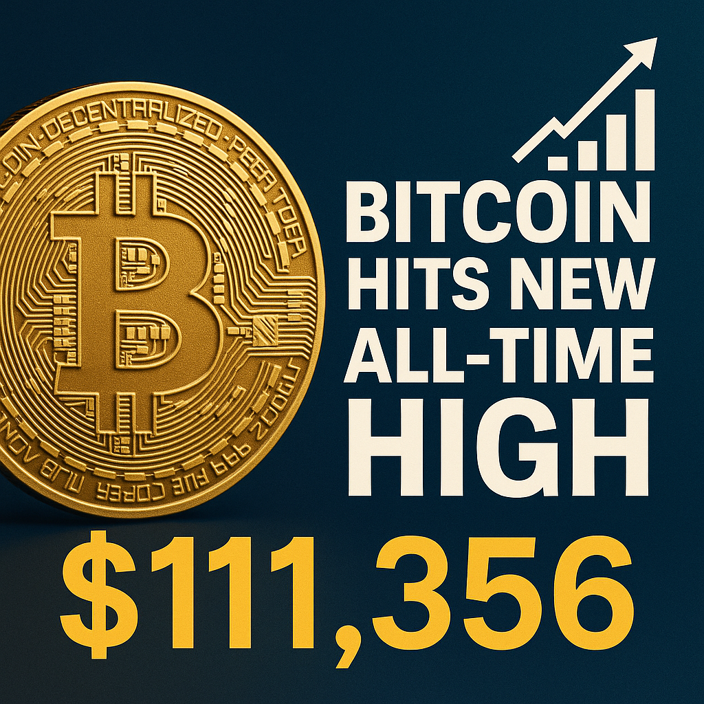 Bitcoin Hits New All-Time High at $111,356 in May 2025: A New Era for ...